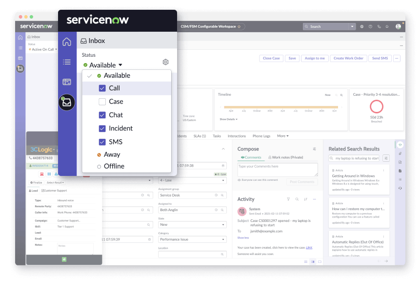 ServiceNow Edition: The unified CCaaS experience for ServiceNow